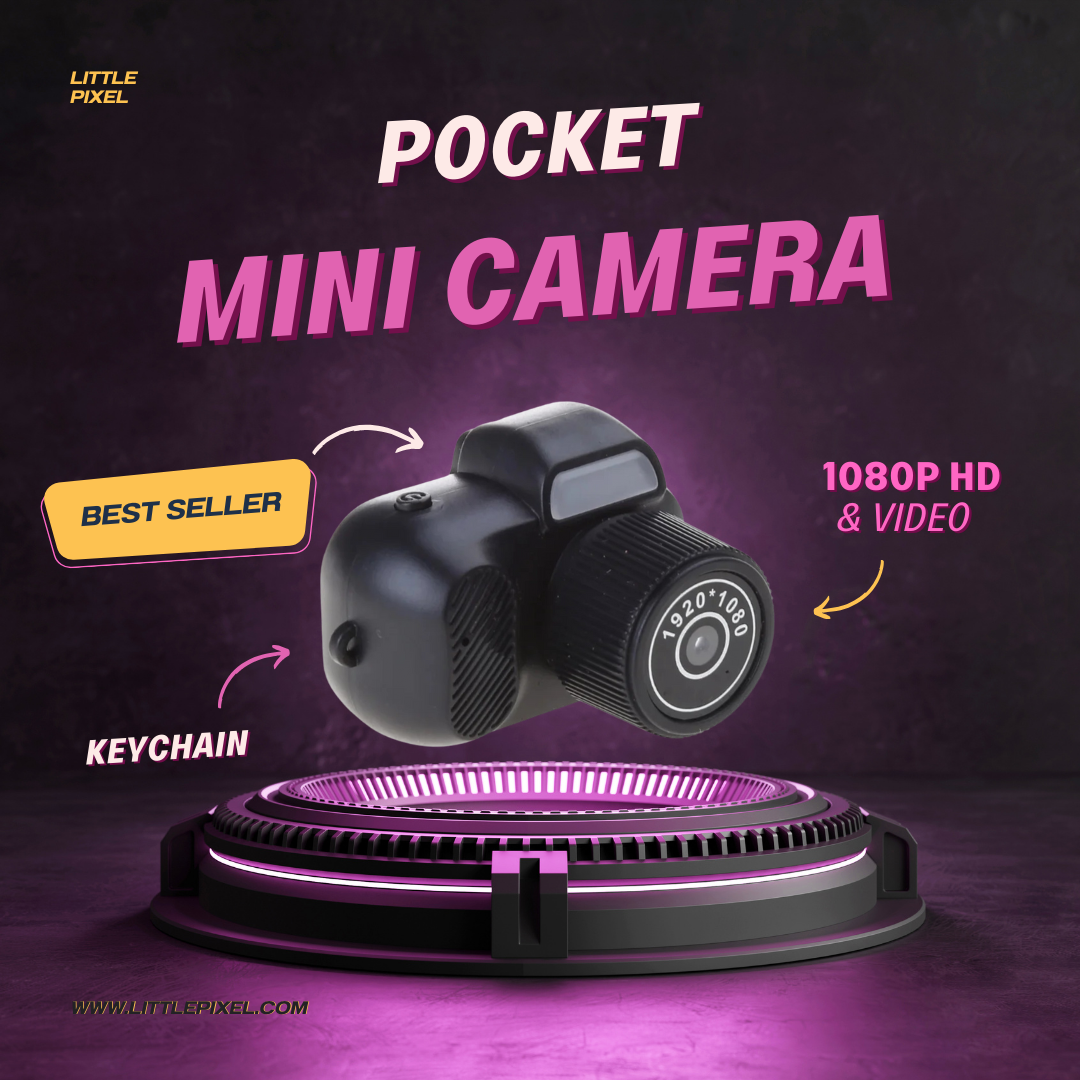 Y3000 Mini Digital Camera Loop Recording Portable HD Camera Screen 8 F ...